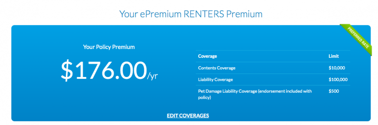 ePremium Renters Insurance Review: Pros & Cons, Pricing, and Features